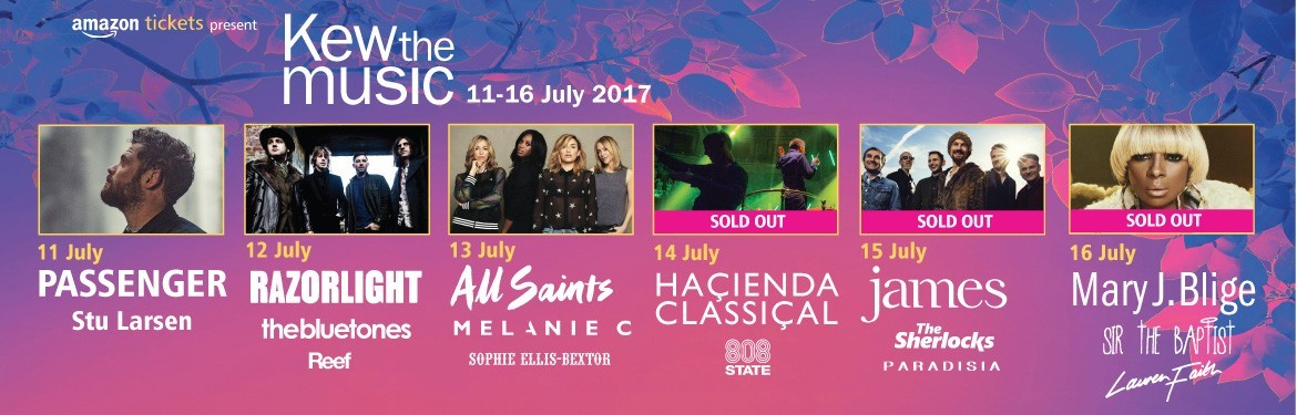 Kew The Music Tickets | Gigantic Tickets
