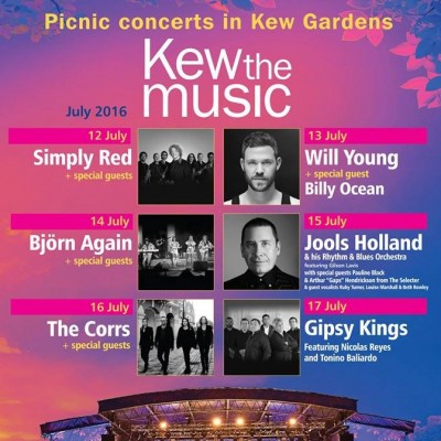 Kew The Music Tickets | Gigantic Tickets