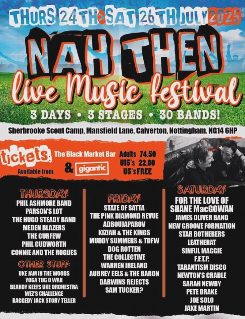 Nah Then Music Festival 2025 Tickets - Gigantic Tickets
