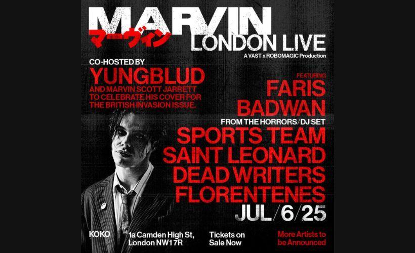 Marvin Live Tickets - Gigantic Tickets