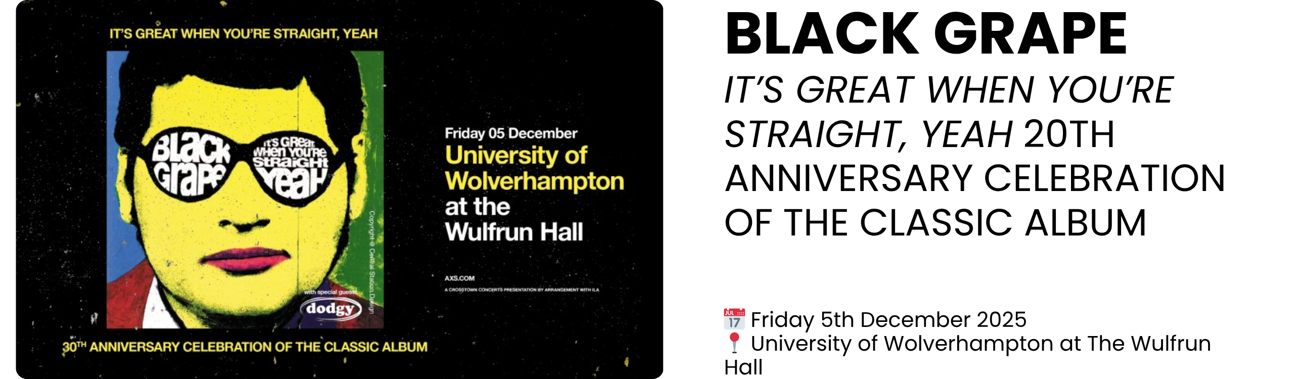 What's On: West Midlands | Gigantic Tickets