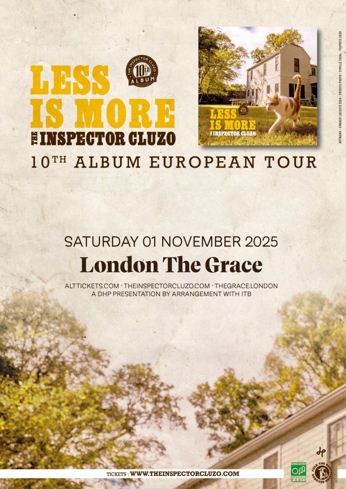THE INSPECTOR CLUZO Tickets - The Grace, London - 01/11/2025 19:00