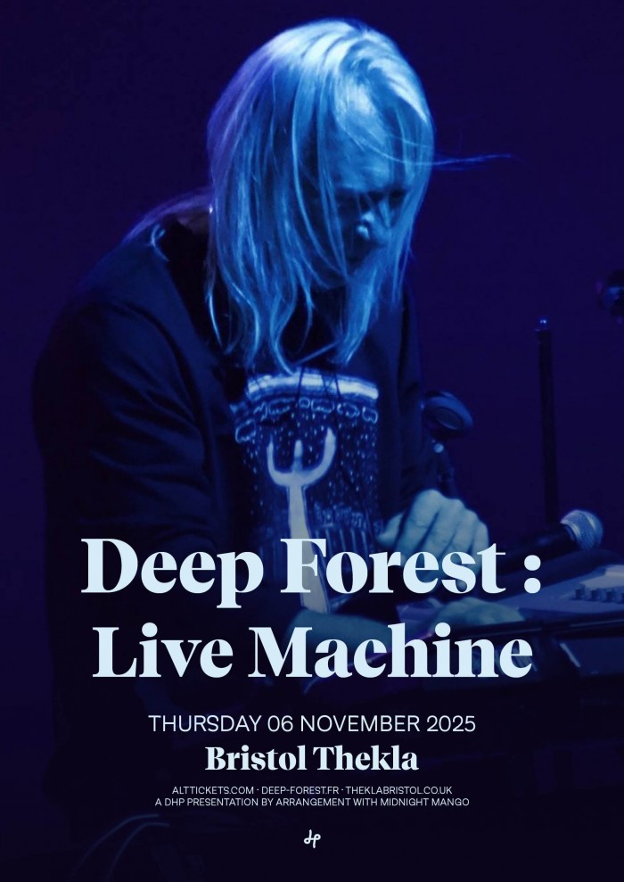 Deep Forest: Live Machine Tickets - Thekla, Bristol - 06/11/2025 18:30