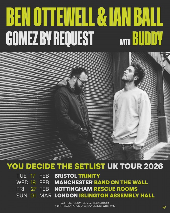 Ben Ottewell & Ian Ball: Gomez By Request Tickets - Islington Assembly ...