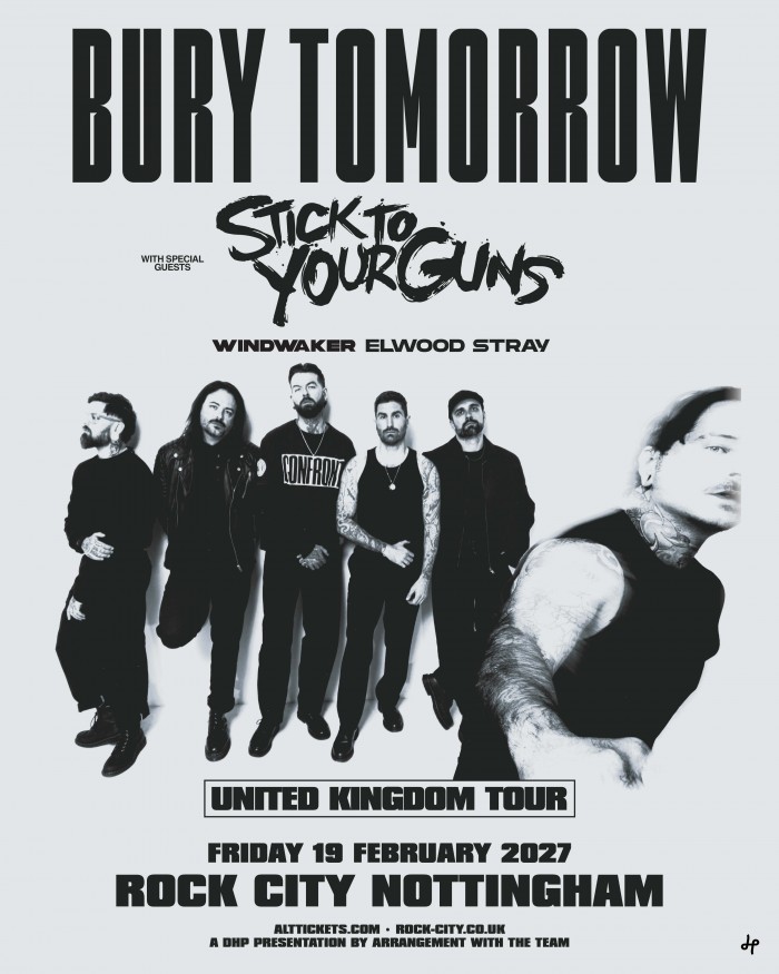 Bury Tomorrow Tickets - Rock City, Nottingham - 19/02/2027 18:30