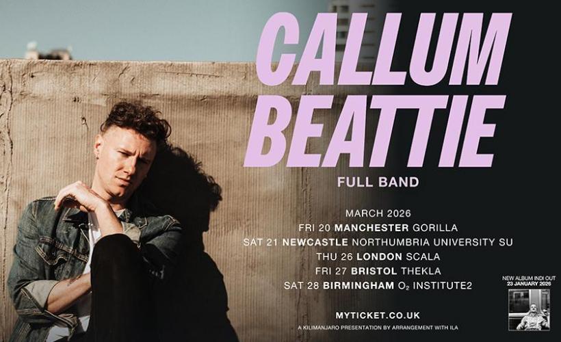 Callum Beattie Tickets - Thekla, Bristol - 27/03/2026 19:00