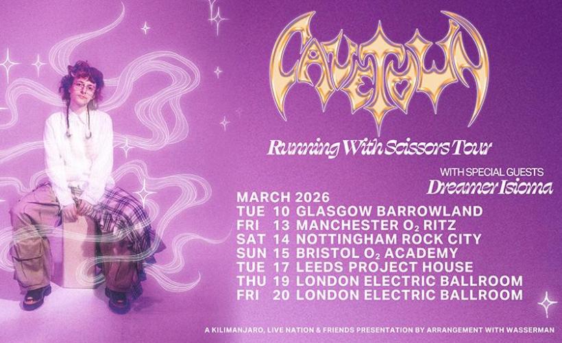 Cavetown - Running With Scissors Tour Tickets - O2 Ritz, Manchester ...