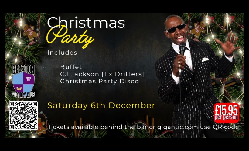 Christmas Party Night - CJ Jackson’s Soulful Christmas Party Tickets ...