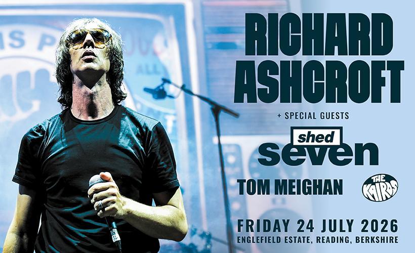 HERITAGE LIVE FESTIVALS 2026 - Richard Ashcroft Tickets - Englefield ...