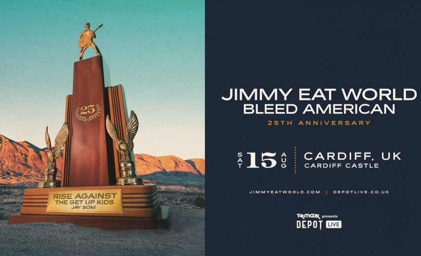 Jimmy Eat World - Bleed American 25th Anniversary Tickets - Cardiff ...