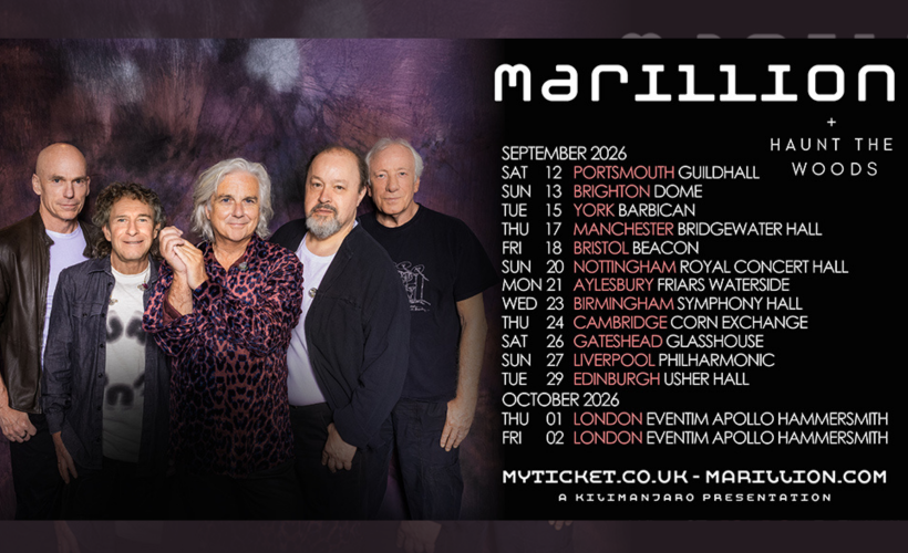 Marillion Tickets - Glasshouse International Centre for Music ...