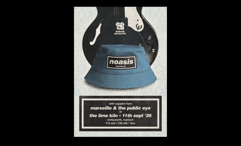 Noasis Tickets - The Lime Kiln, Matlock - 11/09/2026 19:00