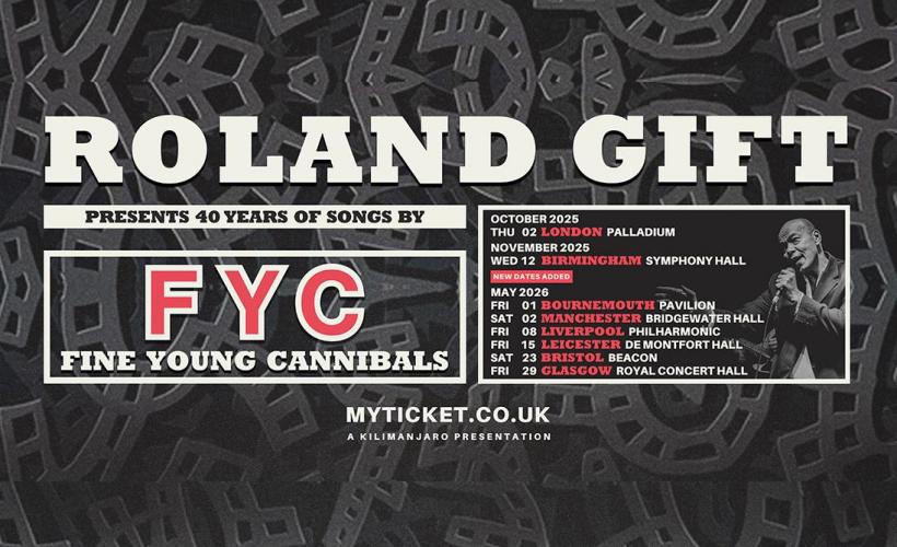 Roland Gift Presents Fine Young Cannibals Tickets, Tour Dates ...