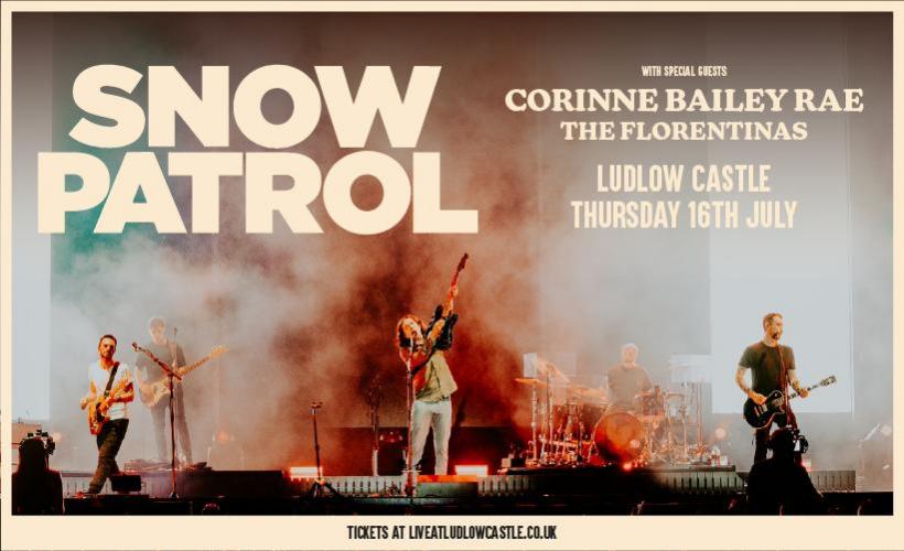 Snow Patrol Tickets - Ludlow Castle, Ludlow - 16/07/2026 17:00