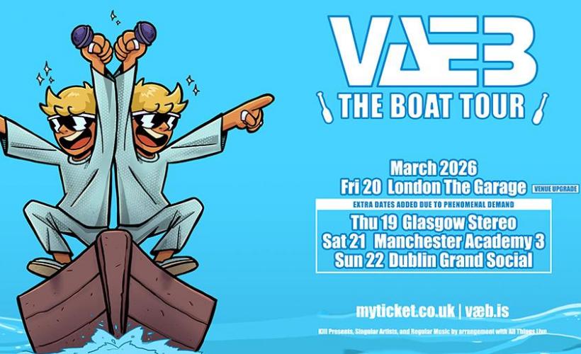 VÆB - The Boat Tour 2026 at Academy 3, Manchester
